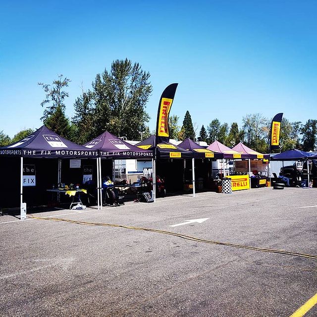 CTR custom race canopies / pit tents – Cascade Tire & Racing Services